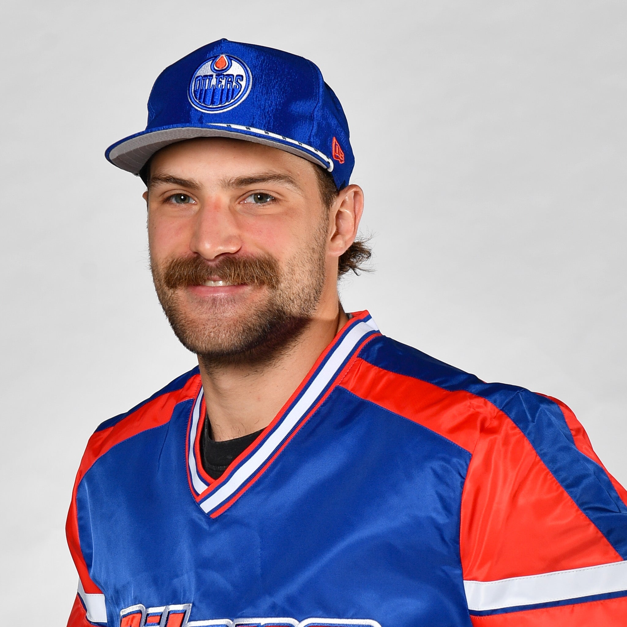 Edmonton Oilers New Era Blue Nylon Rope Throwback GOLFER Snapback Hat ...