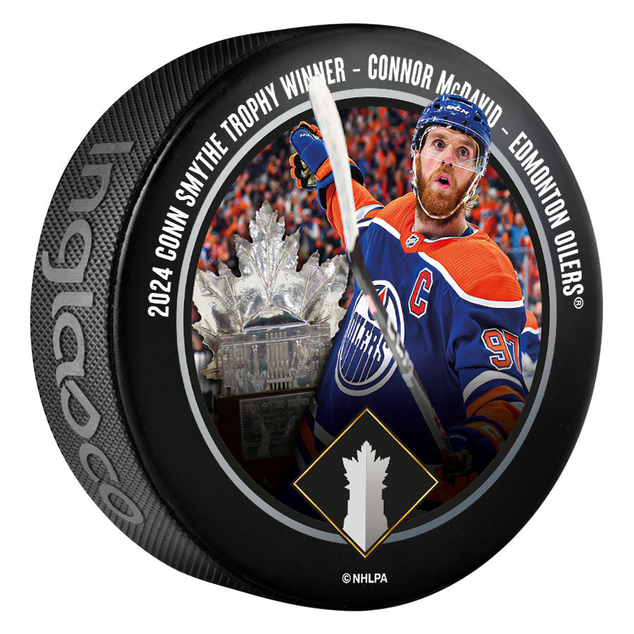 Edmonton Oilers Pucks – ICE District Authentics