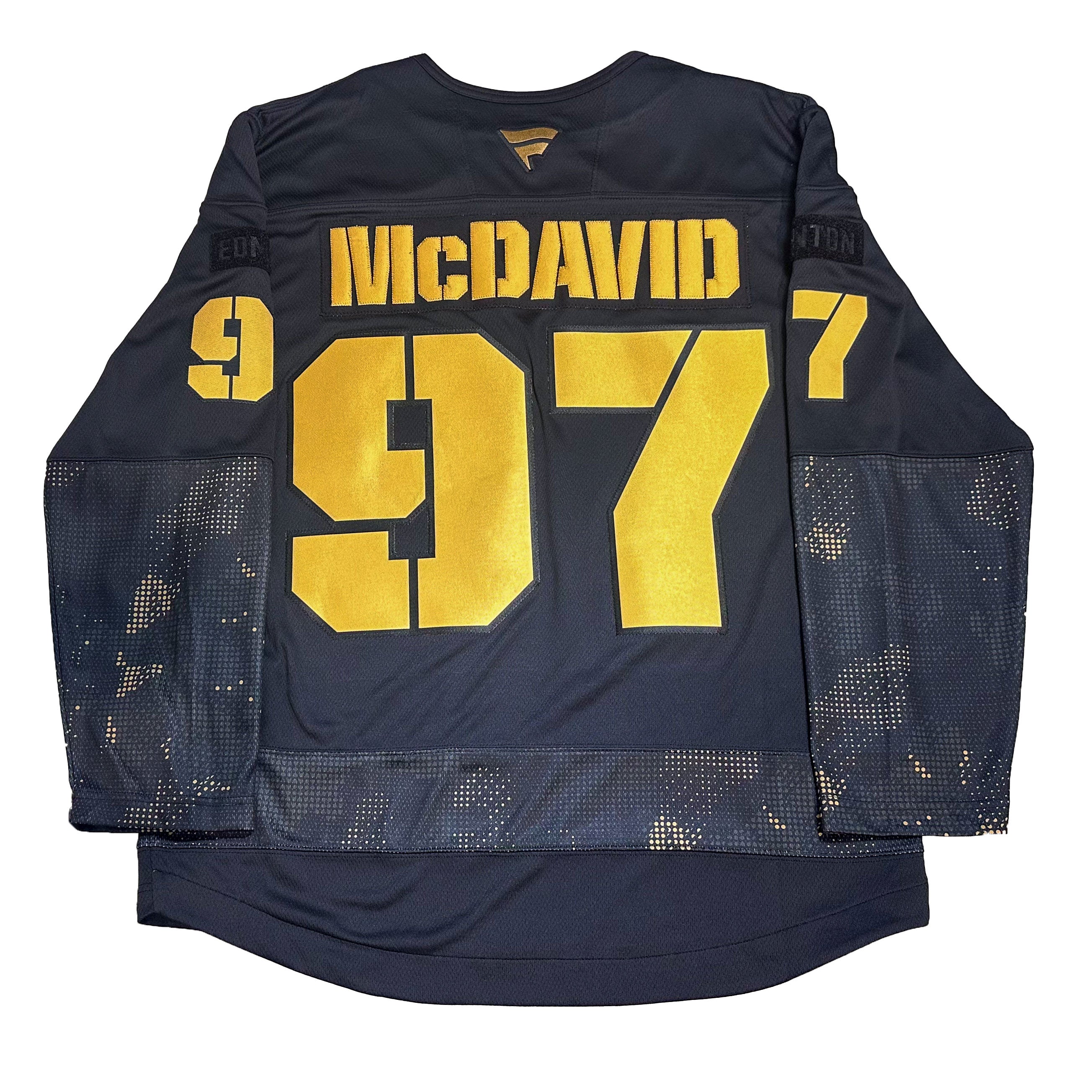 Connor McDavid Edmonton Oilers Fanatics Breakaway Military Appreciatio ...