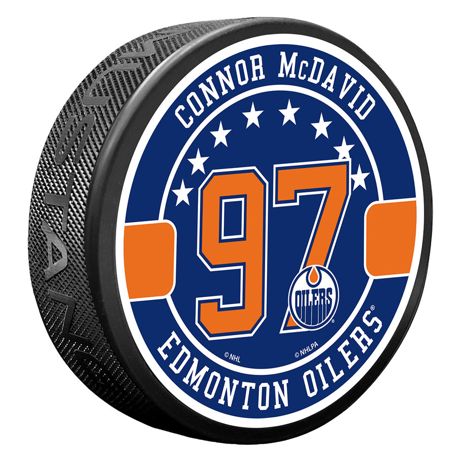 Edmonton Oilers Pucks – ICE District Authentics