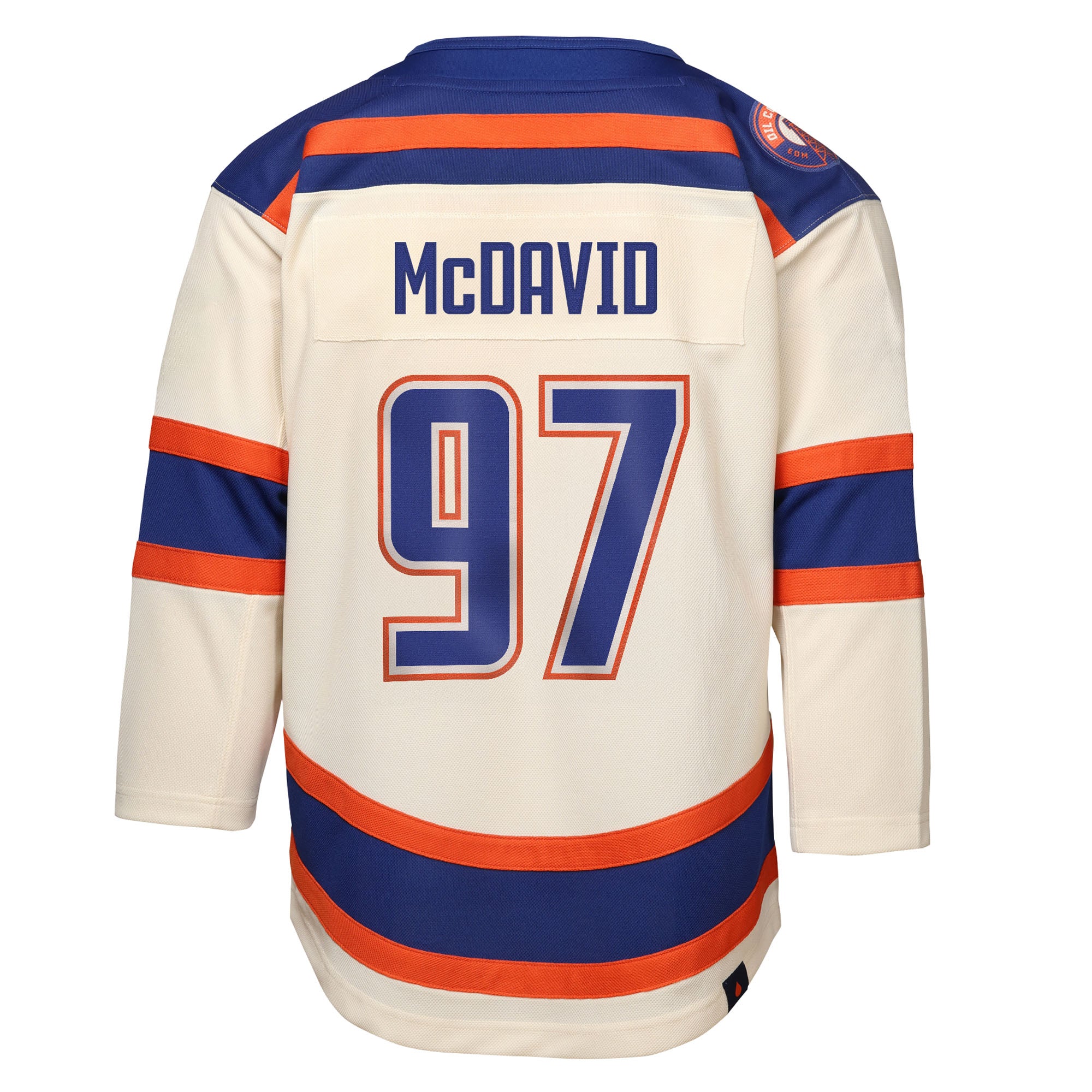 Connor McDavid Edmonton Oilers Toddler Cream Alternate Jersey – ICE ...