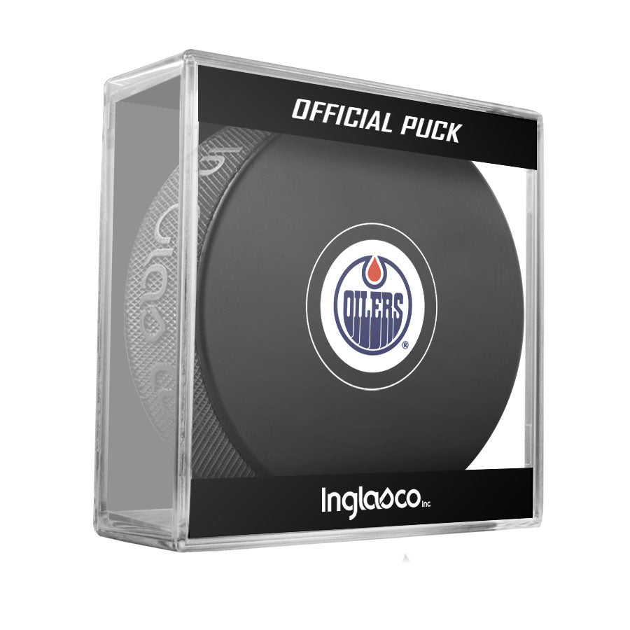 Edmonton Oilers Pucks – ICE District Authentics