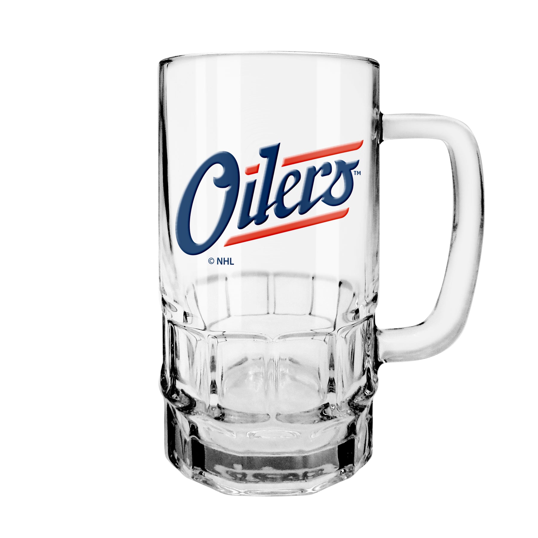 Edmonton Oilers 18 oz Alternate Logo Beer Stein Glass Mug – ICE ...