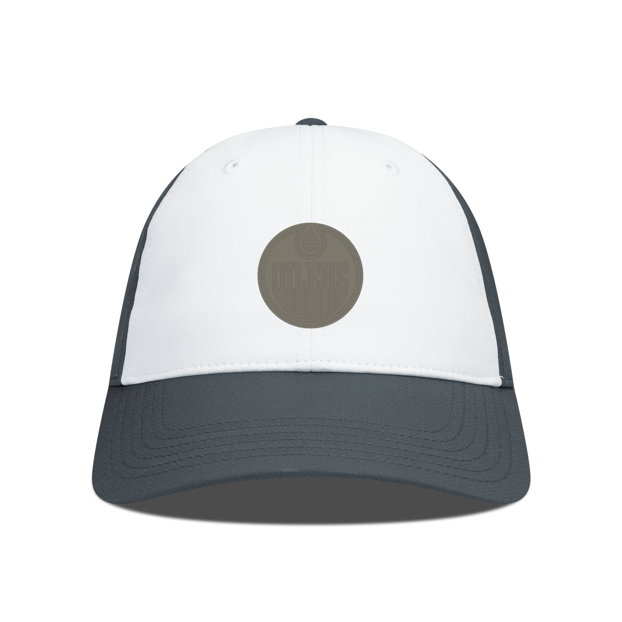 Edmonton Oilers Levelwear Grey & White Endure Copper Adjustable Hat ...