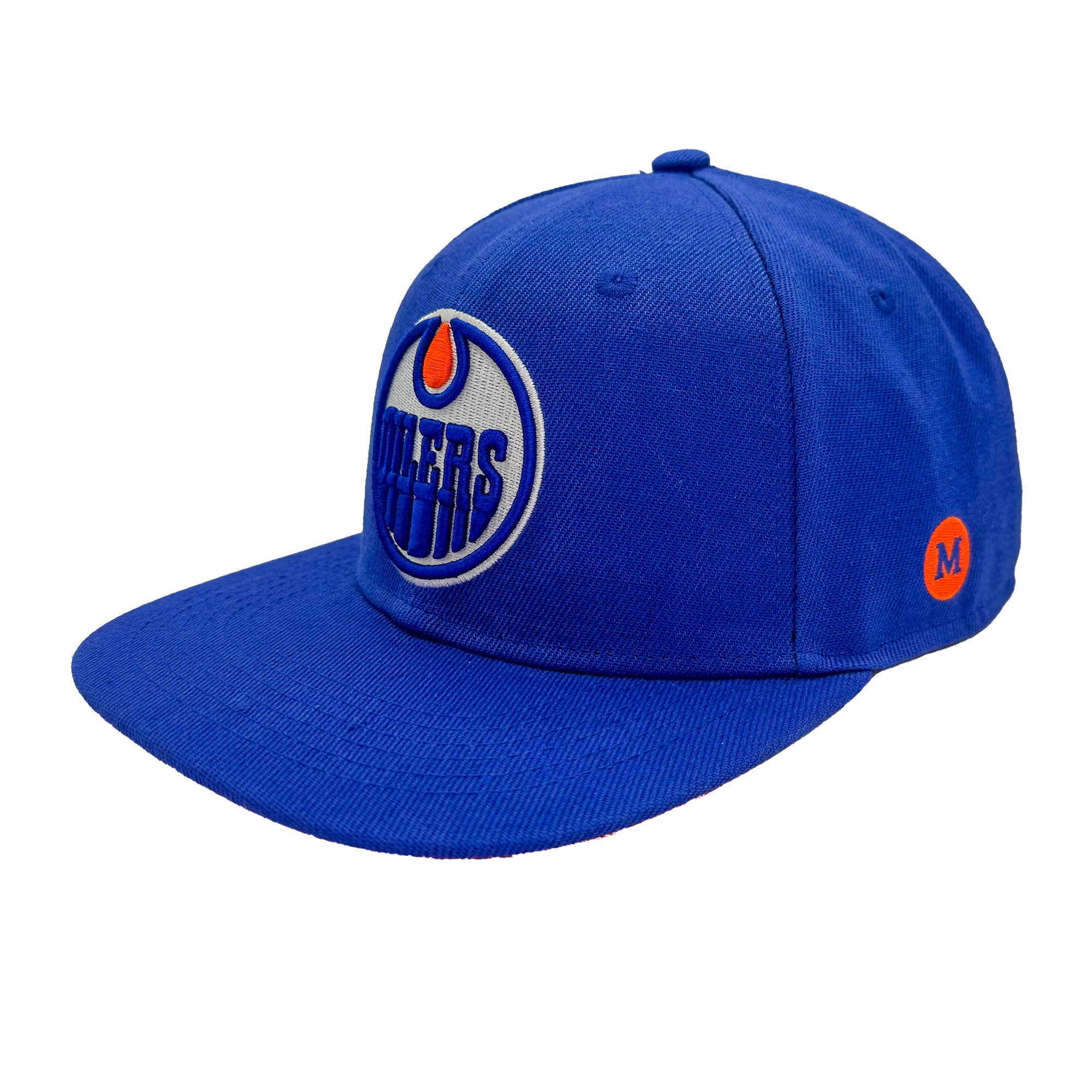 Edmonton Oilers Mammoth Royal Blue Snapback Hat – ICE District Authentics