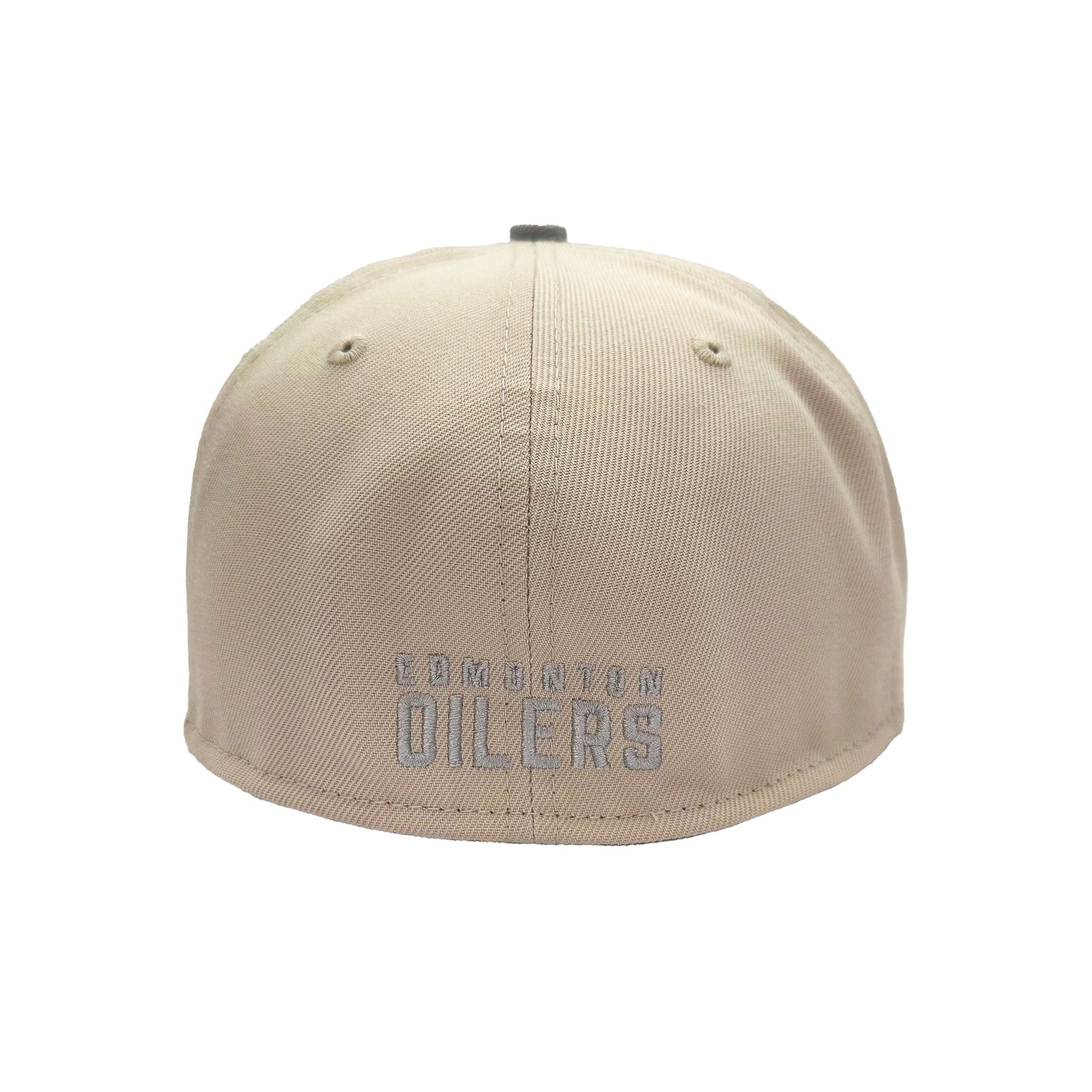 Edmonton Oilers New Era Grey Two-Tone Stone Color Pack 59FIFTY Fitted ...