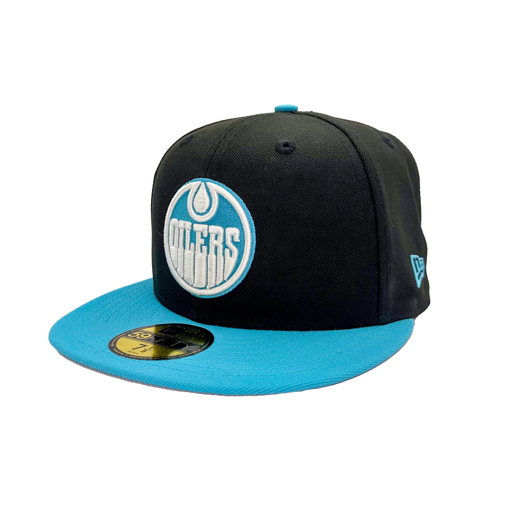 Edmonton Oilers New Era Blue Northern Lights 59FIFTY Fitted Hat – ICE ...