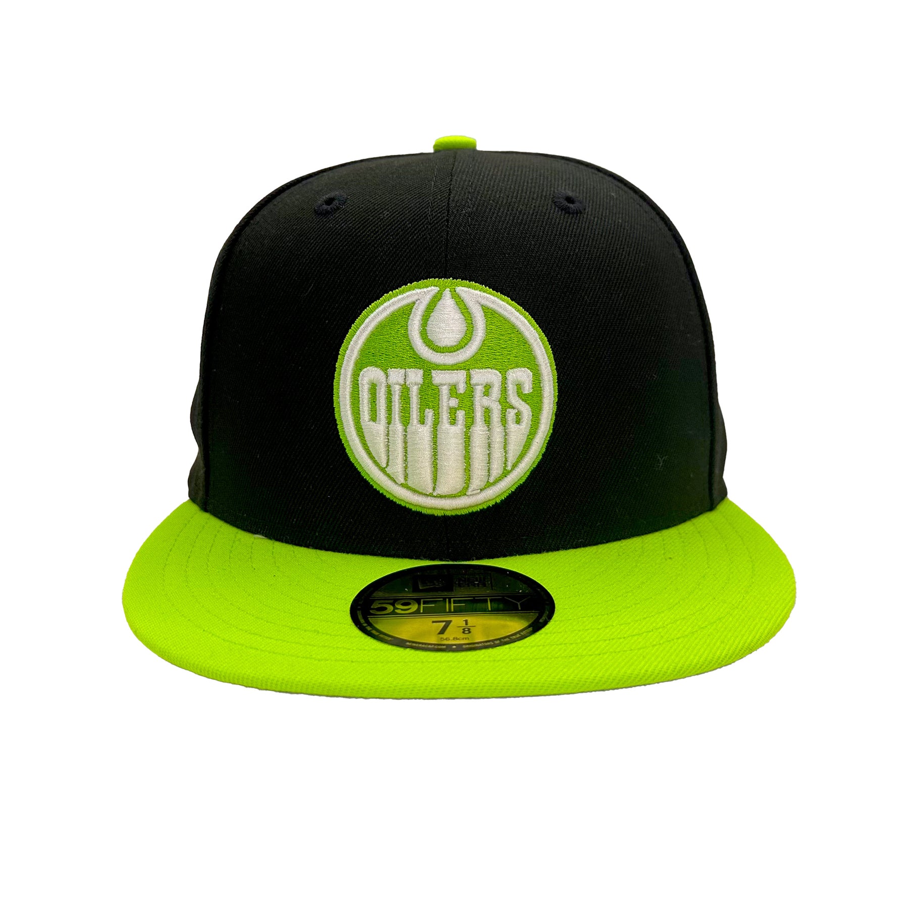 Edmonton Oilers New Era Green Northern Lights 59FIFTY Fitted Hat – ICE ...