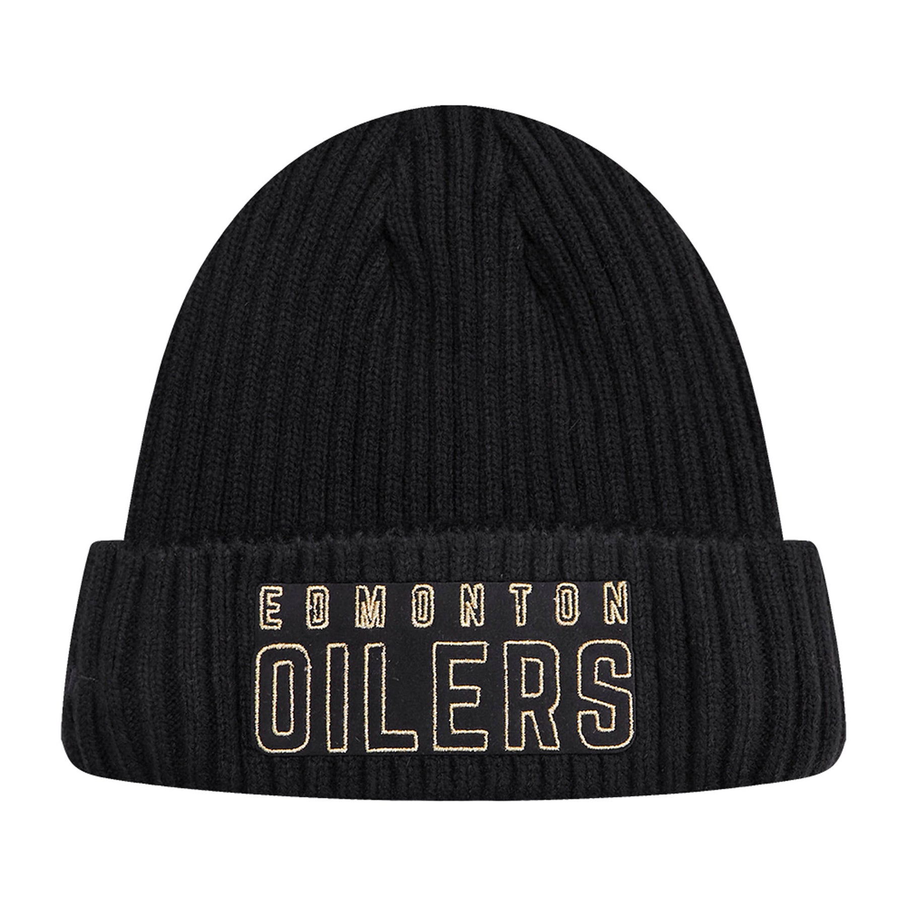 Edmonton Oilers Pro Standard Black & Gold Toque – ICE District Authentics