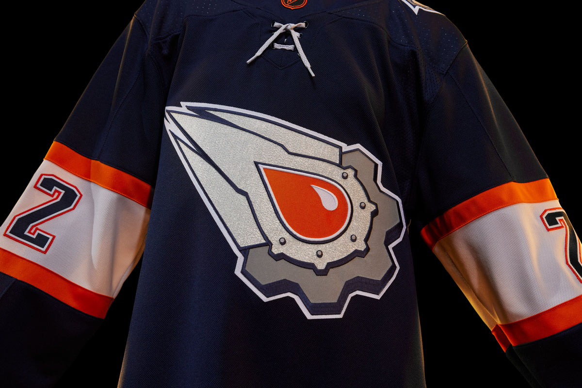 Edmonton Oilers Reverse Retro Jerseys – ICE District Authentics