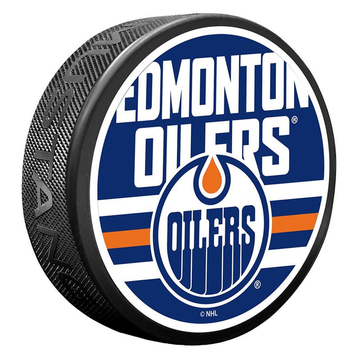 Edmonton Oilers Pucks – ICE District Authentics