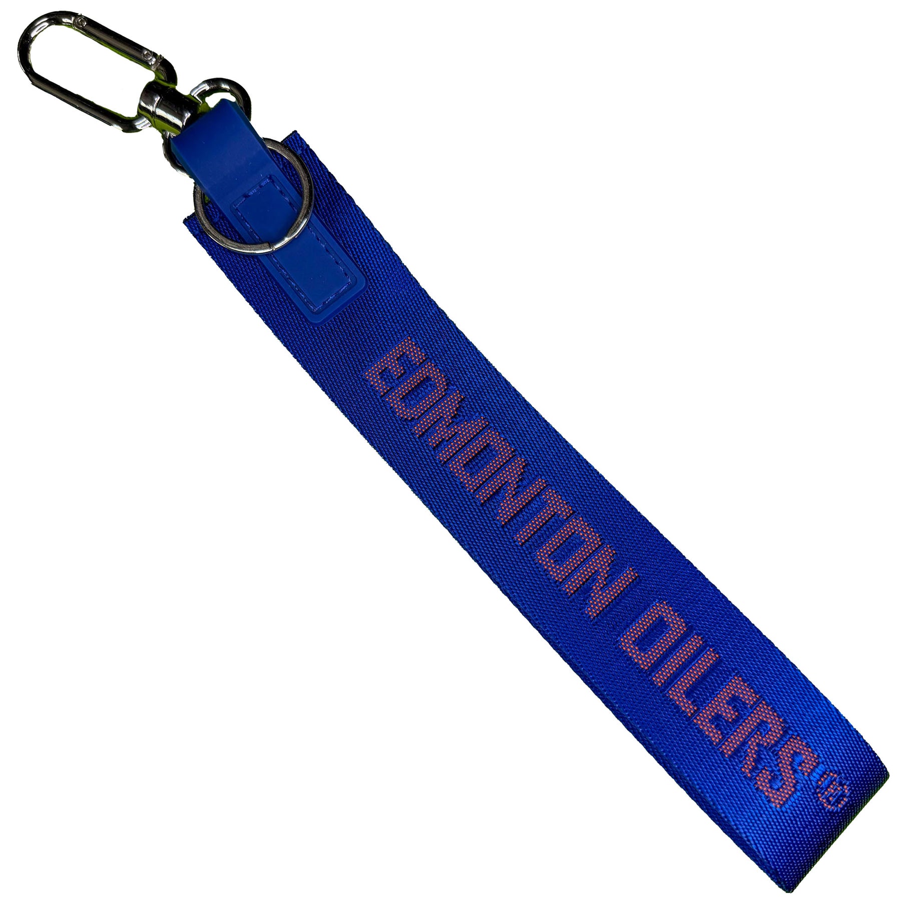 Edmonton Oilers Wordmark Blue Always Found Keychain – ICE District ...