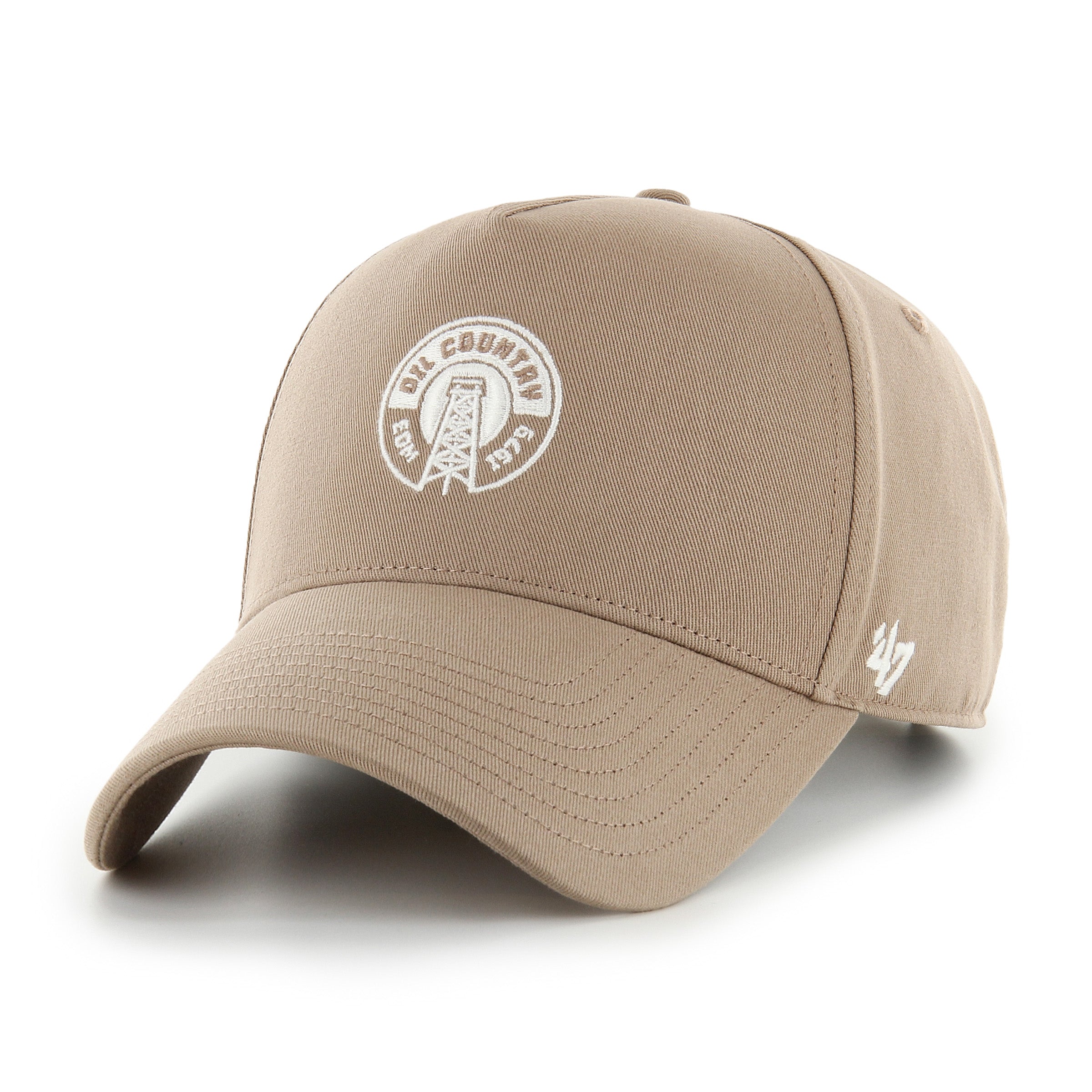 Edmonton Oilers '47 Brown Foundational Offside DT Alternate Logo Adjus ...