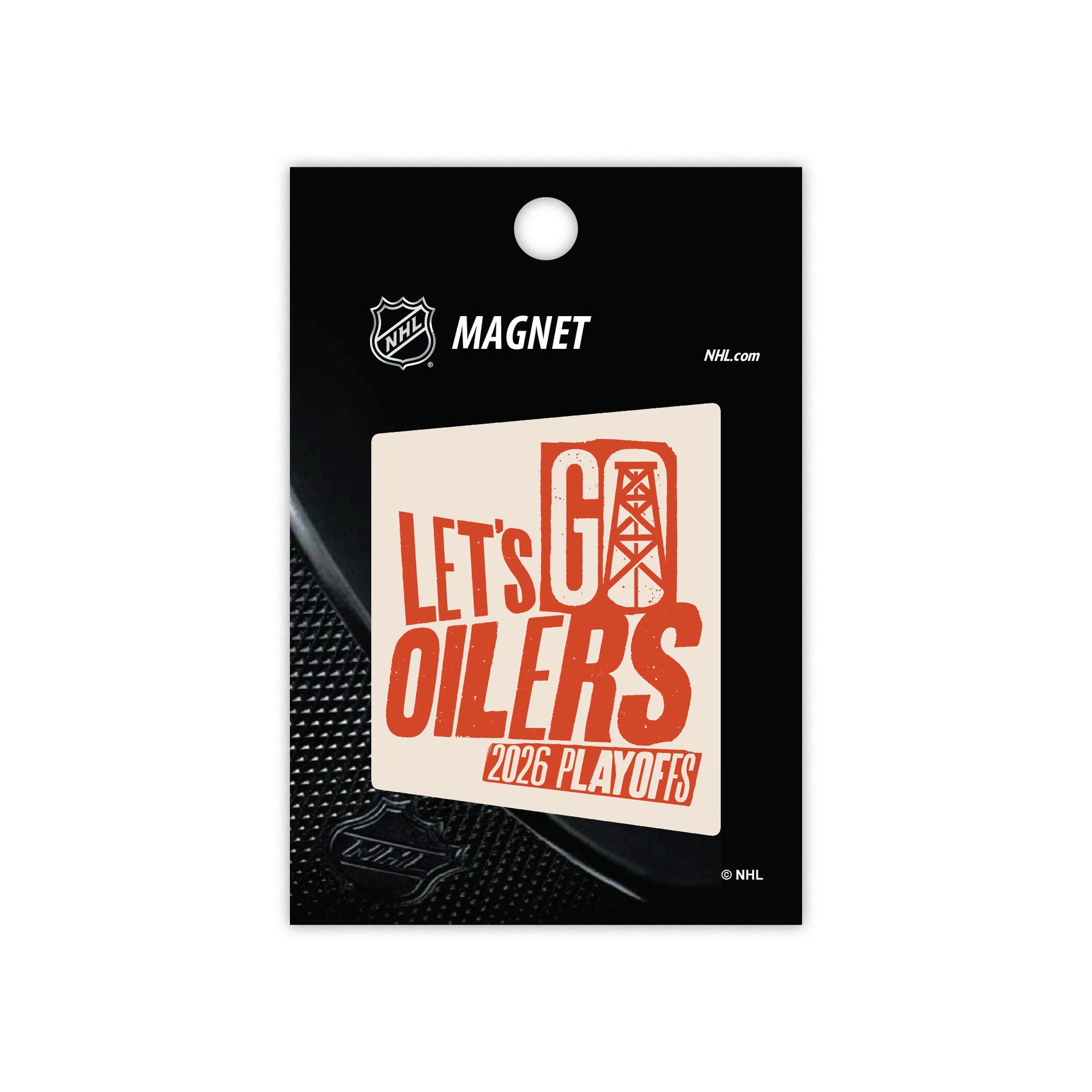 Edmonton Oilers 2026 Stanley Cup Playoffs "Let's Go Oilers" 4" x 6" Ma ...