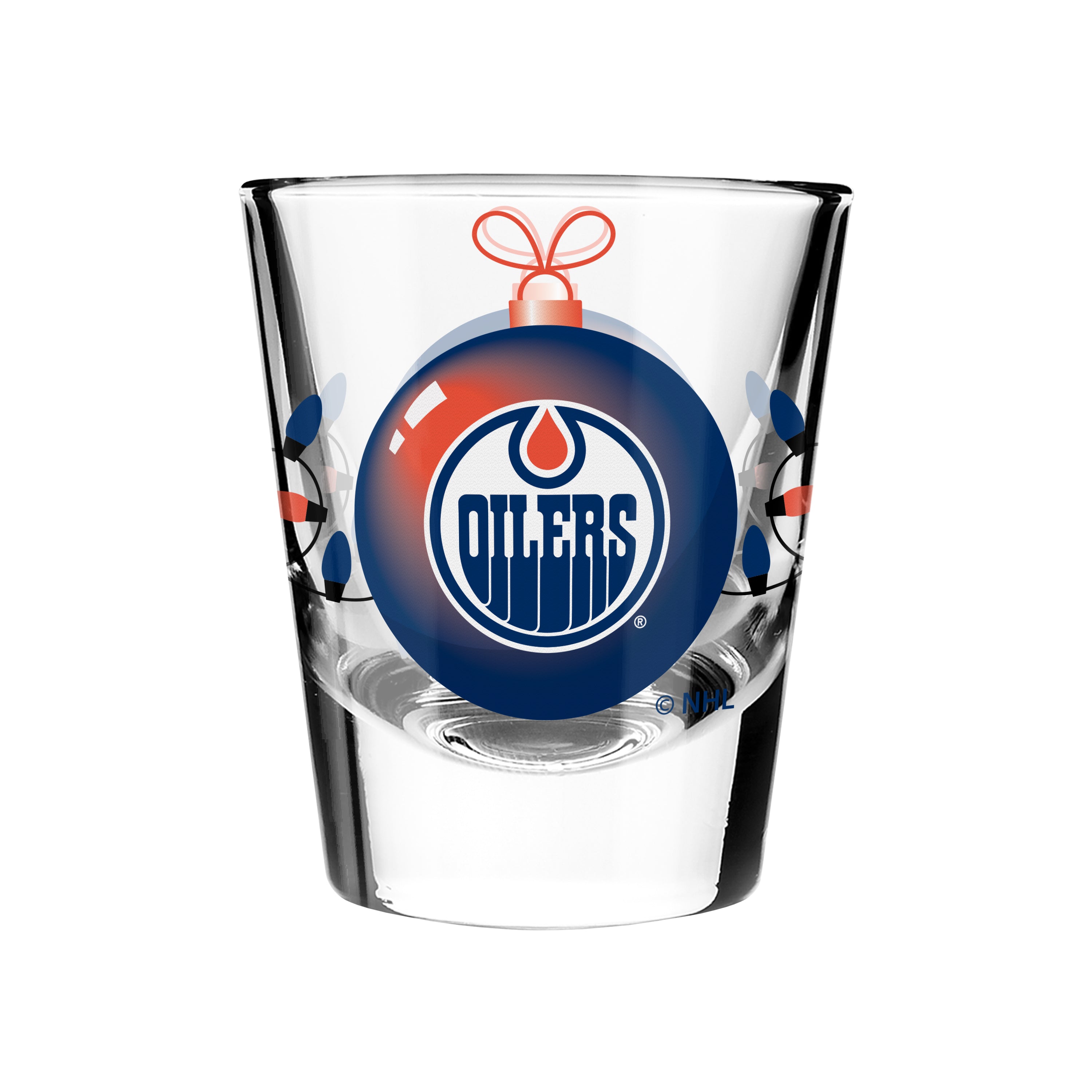 Edmonton Oilers Holiday 2 oz. Shot Glass – ICE District Authentics