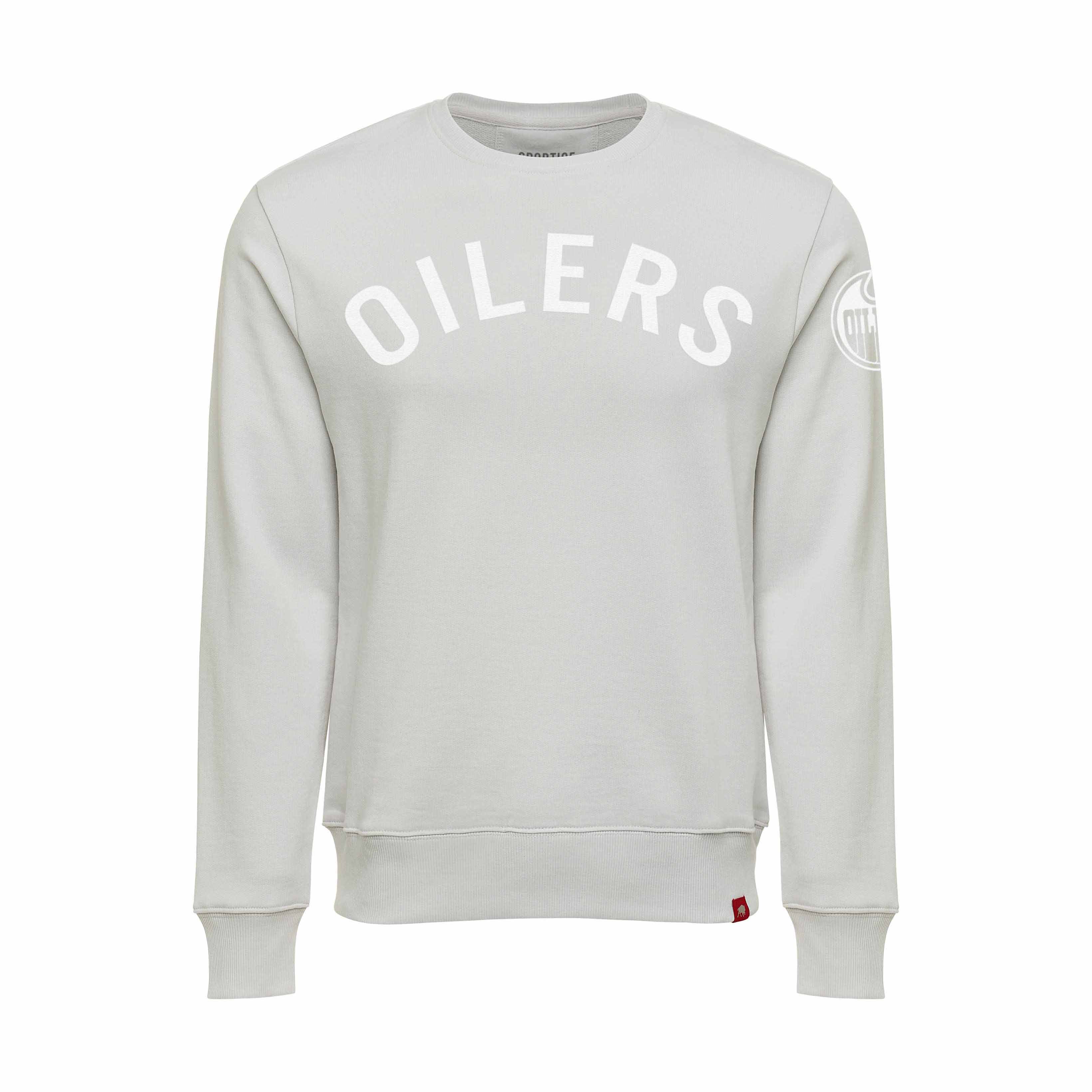 Edmonton Oilers Sportiqe Biltmore Grey Crewneck Sweatshirt – ICE ...