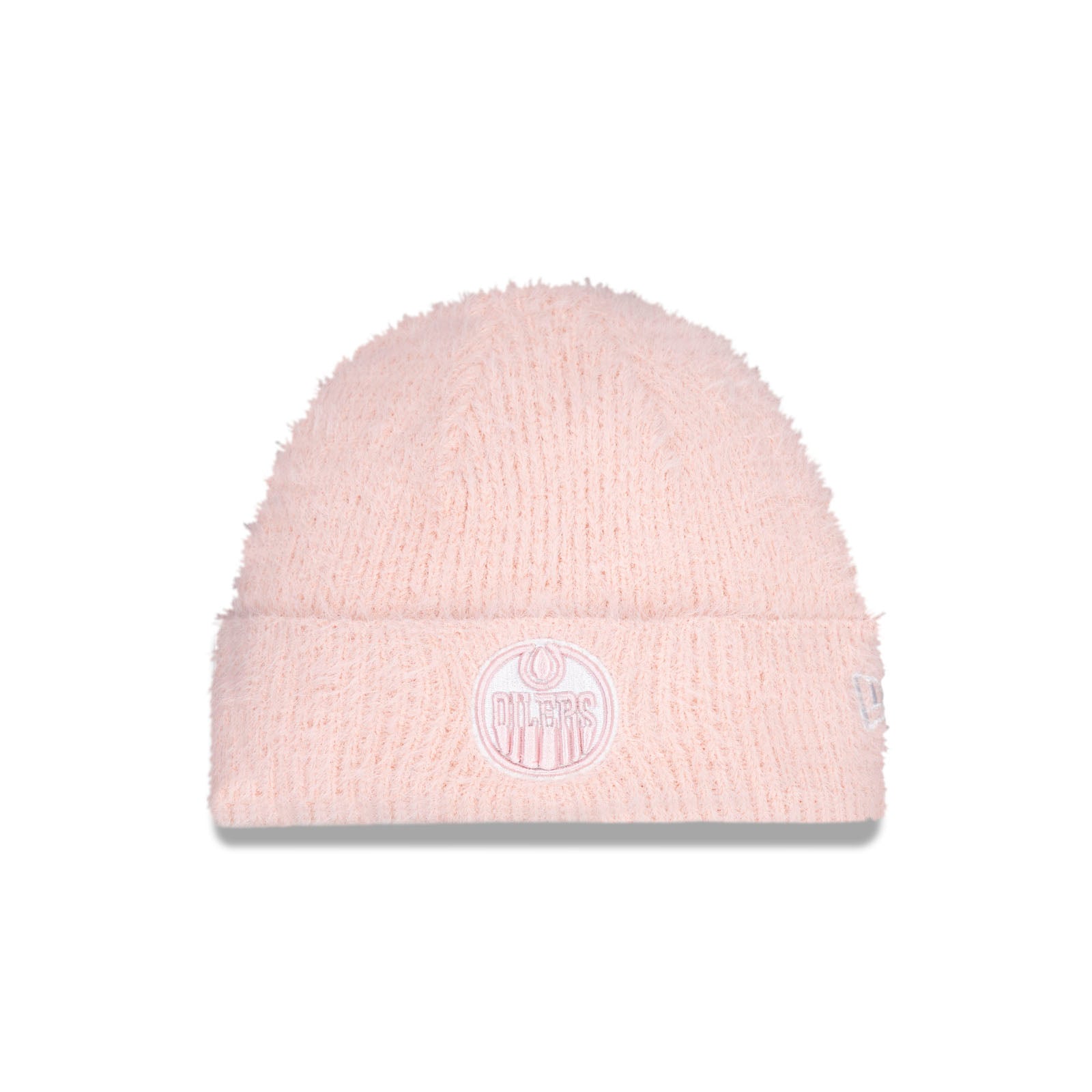 Edmonton Oilers Kids New Era Pink Active Fuzzy Cuff Knit Toque – ICE ...
