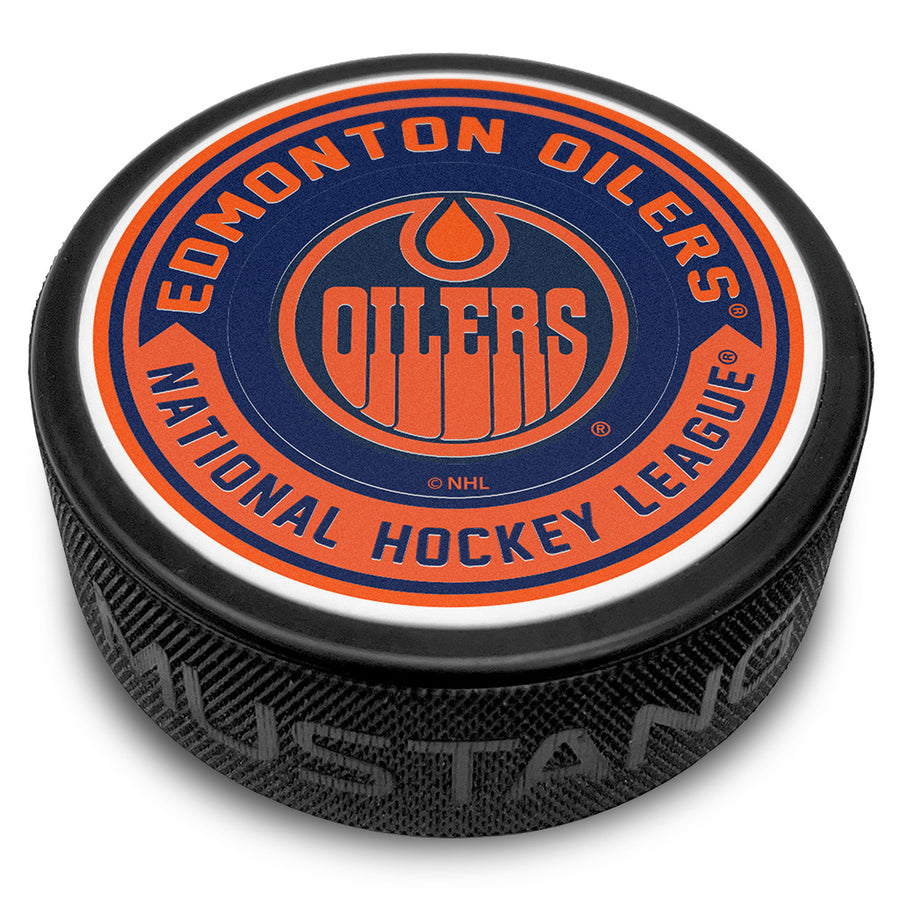 Edmonton Oilers Pucks – ICE District Authentics