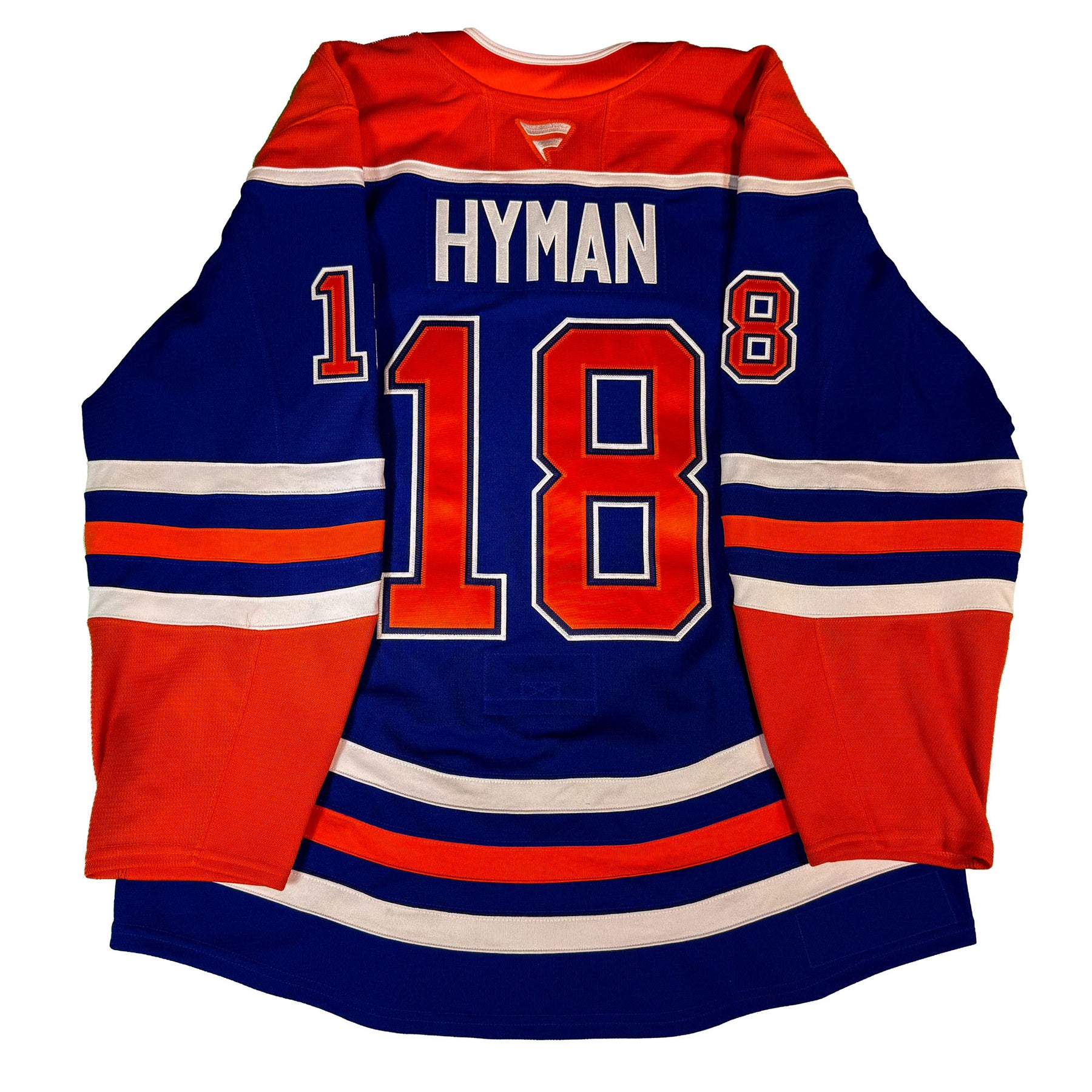 Zach Hyman Edmonton Oilers Game Worn Jersey - 2025-26 Royal Blue Set ...