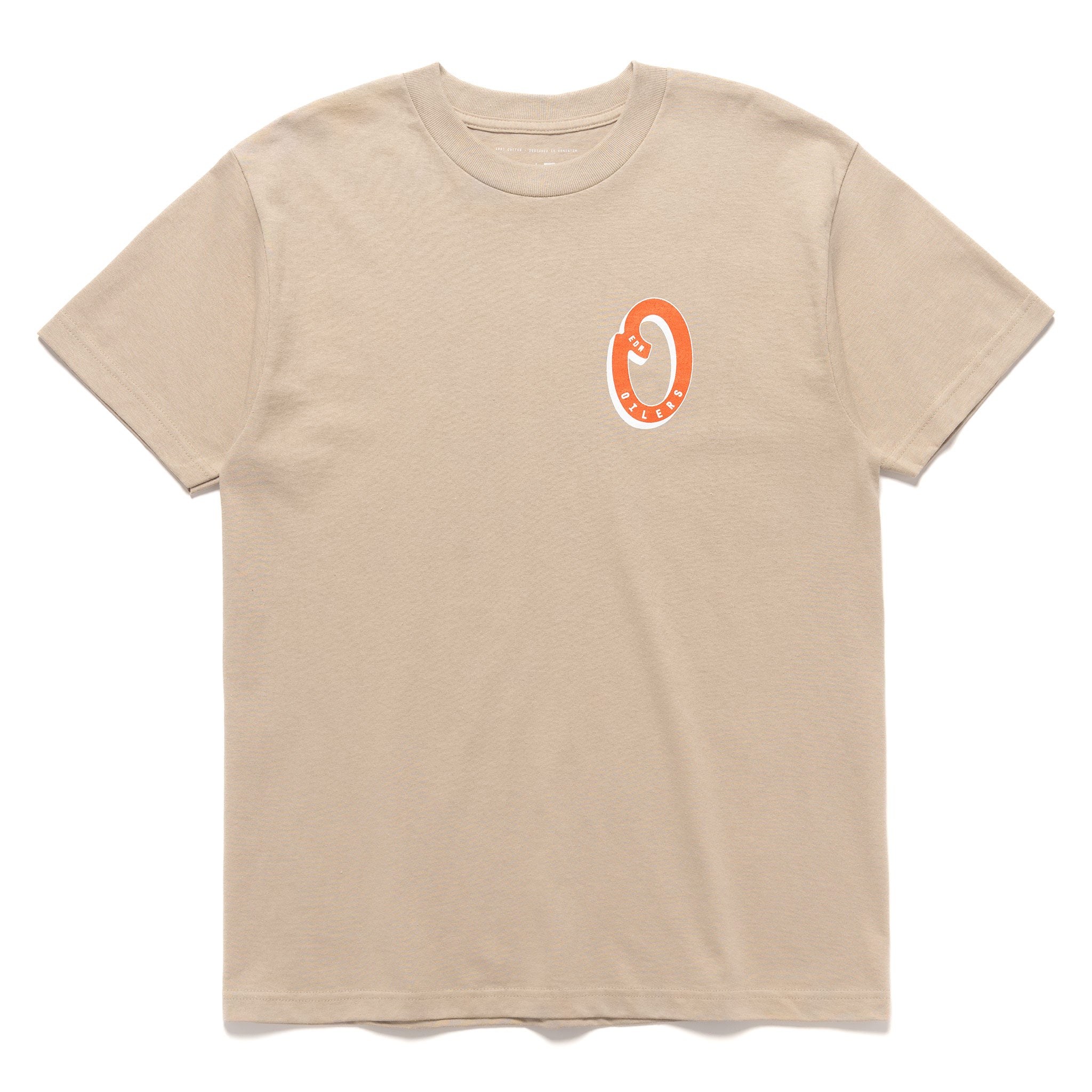 Edmonton Oilers Local Soft Goods Khaki Vintage Script T-Shirt – ICE ...